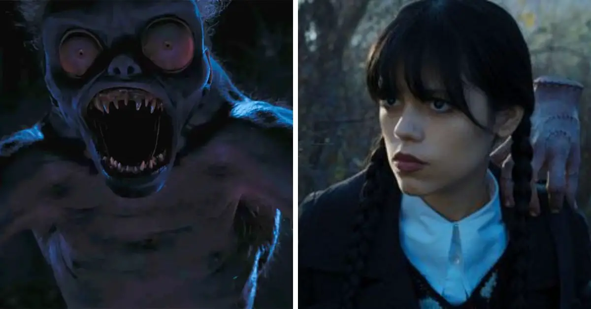 Quién es el monstruo en merlina Addams ¡Alerta Spoiler!